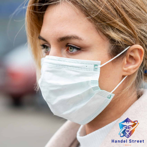 Handel Street Level 1E 3ply Earloop Medical Surgical Mask Type I ...